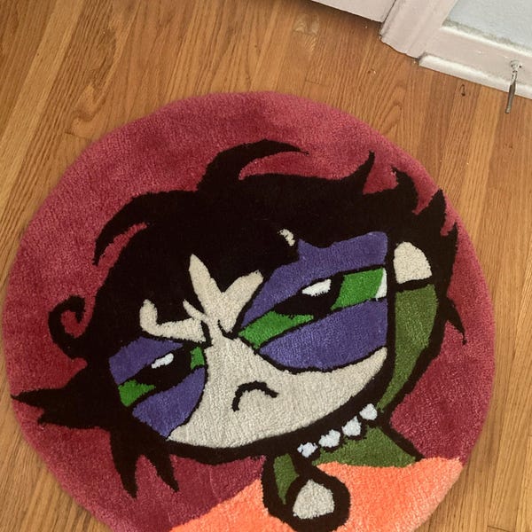 Kaws Face Black and Yellow - Etsy