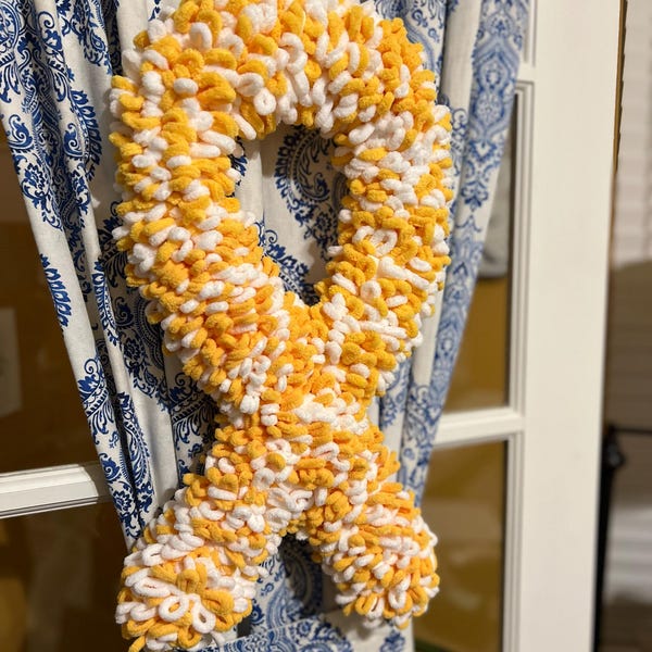 Tennessee Garland, Orange and White Checkerboard Banner, School Spirit ...