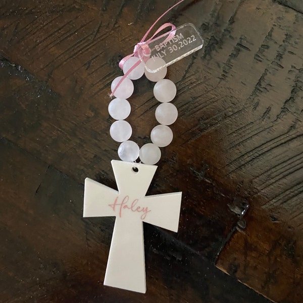 First Communion Bookmark Favor, Personalized Gift , Bookmark Our Father ...