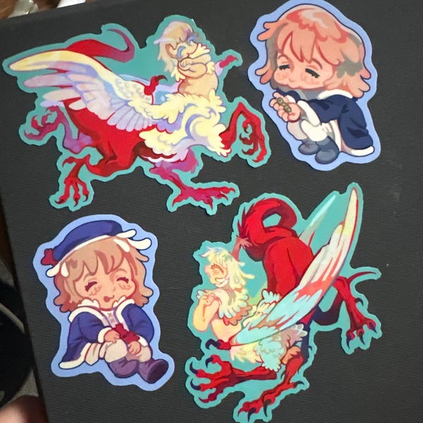 Chimera Falin Stickers Dungeon Meshi - Etsy