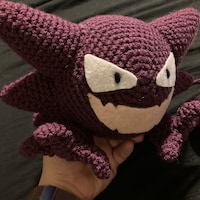 Gastly, Haunter & Gengar Crochet Pattern Bundle - PDF File - Etsy Canada