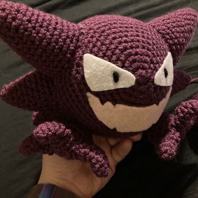 Gastly, Haunter & Gengar Crochet Pattern Bundle PDF File - Etsy