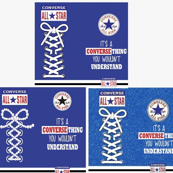 Converse Chuck Taylor Sublimation Tumbler Wrap 20oz Seamless Template ...