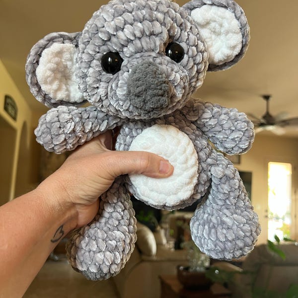 Crochet Pattern Koala Amigurumi PDF - Amigurumi Koala Bear Pattern ...