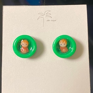 Totoro Inspired Hair Barrette Anime Animal Lover Unique Gift Ideas - Etsy