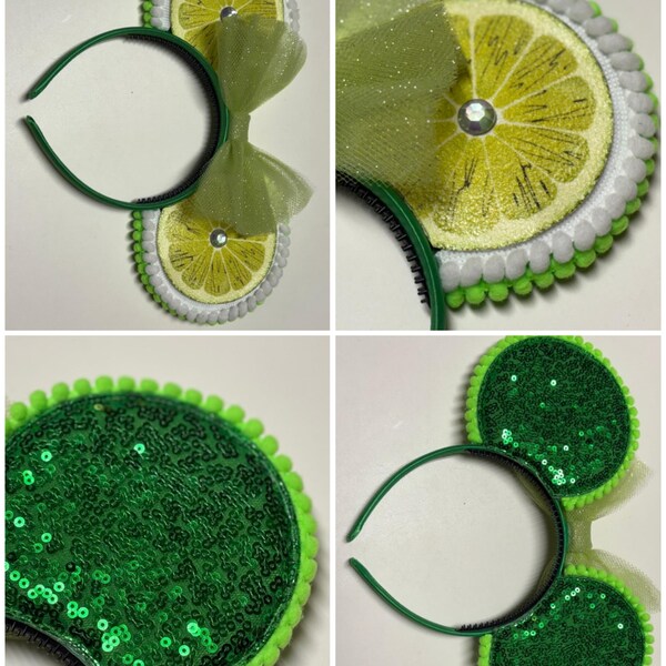 Large Daisy Duck Lavender Mouse Ears With Sequin Bow on Headband ...