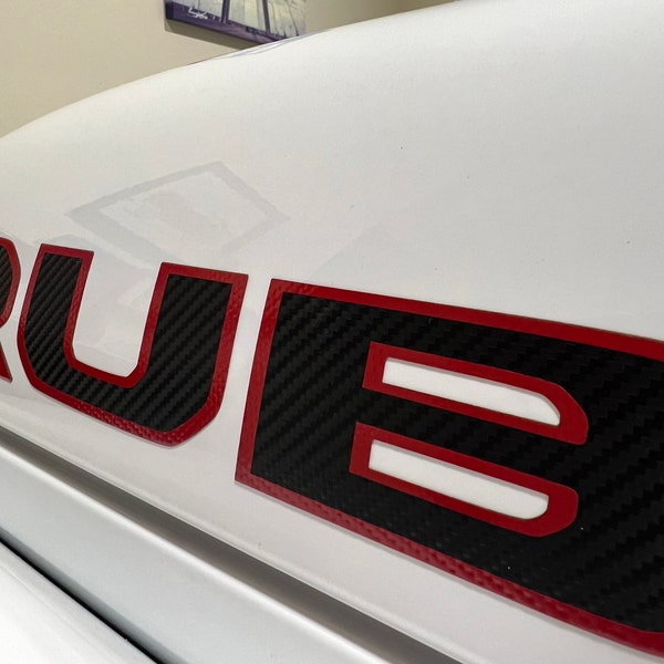 Fits 2019-2025 Jeep Rubicon JL/JT/JK Hood Letters Vinyl Graphics - Etsy
