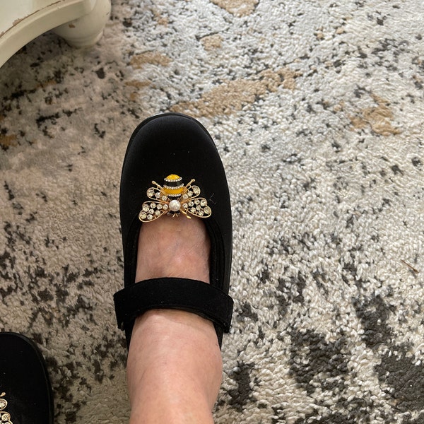 Bee Shoe Clip Bee Shoes Bee Shoes for Women Bee Shoe Charm Shoes ...