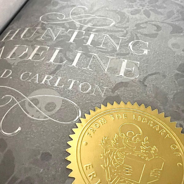 Book Embosser Personalized Custom From the Library of Book Stamp ...