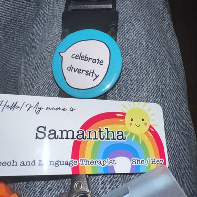 Celebrate Diversity Pin Badge Button - Etsy