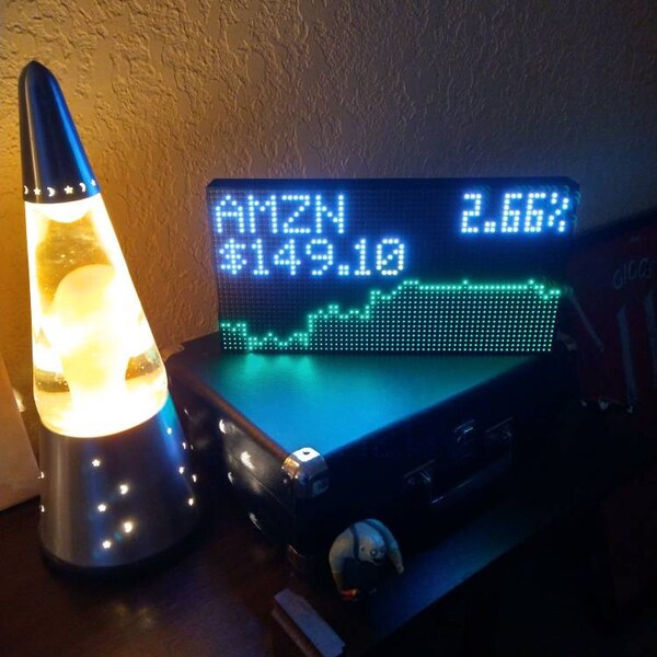 Crypto Ticker Stocks Forex LIVE Price Wifi LED Display - Etsy UK