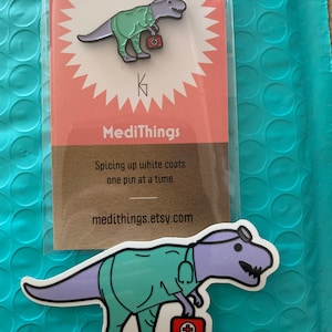 Dr. Scott Rex Frontline/first Responder/healthcare /surgery/dino Pin/t ...