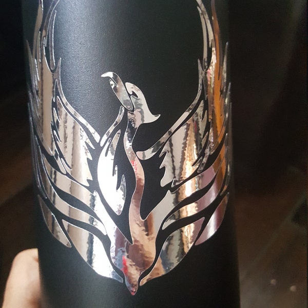 Decal Sticker Phoenix Rising From the Fire Flamed Fantasy Easy Rider ...