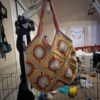 Hannah Tote Bag Pattern PDF - Digital Download - Granny Square Crochet ...