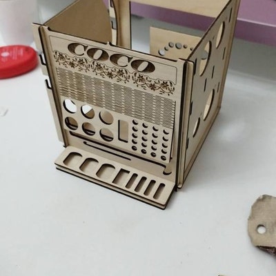 Laser Cut Yarn Bowl Svg Template for Crocheting and Knitting ...