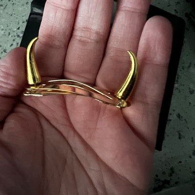 Shark Fin Dragon Claw Horn Hairclips - Etsy