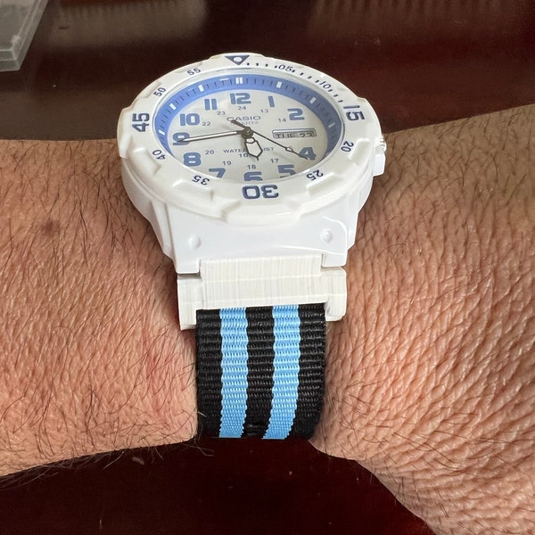 Casio Watch Strap Adapter. MRW200H,EAW-200H, F108WH, WS1200H, WS1600 ...