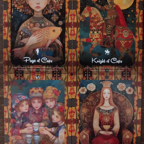 The Celestial Folklore Tarot 78 Cards Tarot Tarot Deck Fortune Telling ...