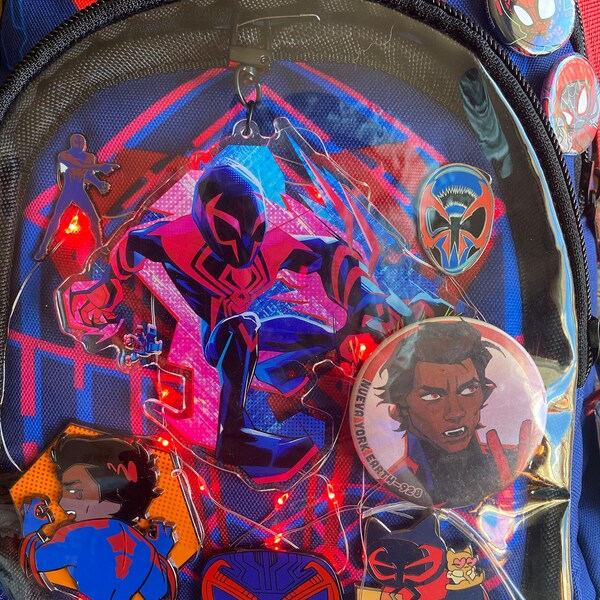 Spidey 2099 Hard Enamel Pin Hat Pin - Etsy