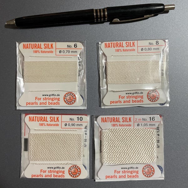 Griffin Silk Thread Cord - All Sizes - All Colors - Etsy