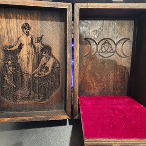 Trithemius Crystal Ball Stand Solid Ebony & Brass - Etsy