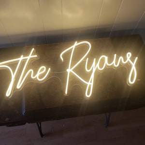 Wedding NEON SIGN for Reception Wedding Decorations - Etsy