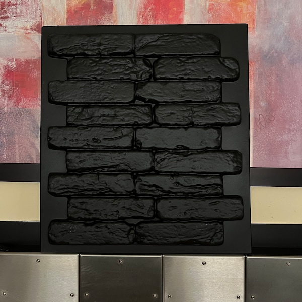 3D Panel Mold for Gypsum, Plaster or Concrete Tile for Decorative Wall ...