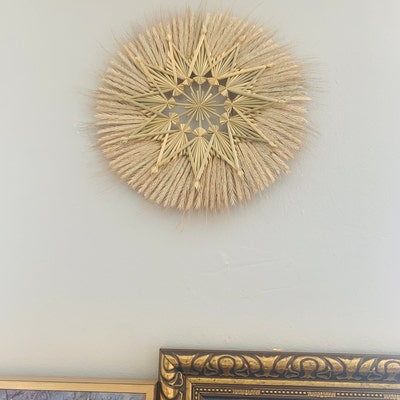 Tree Topper for Christmas.straw Stars.scandinavian - Etsy