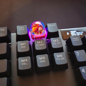 Artisan Keycap, Keycap Set, Resin Keycap, Custom Keycap, Handmade ESC Keycaps Set, Dwarf ...