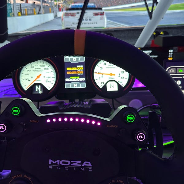 Sim Racing Dashboard DDU: Triple Screen Touchscreen Gauge - Etsy