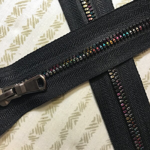 Colorfull Separating Zipper, 70 Cm 27 Inches Zipper, Plastic Chunky ...