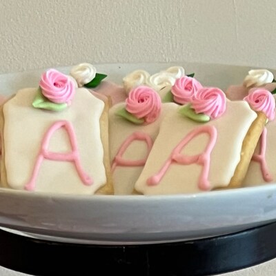 100 Royal Icing Violets 100 Approx. Size 1/2 - Etsy