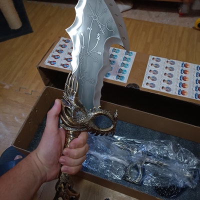 Diablo Sword of Justice El'druin Blade Metal Cosplay Weapon Prop - Etsy