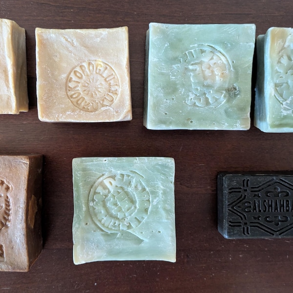 3 Different Aleppo Soaps With Laurel Oil, Earty Scented (classic Aleppo ...