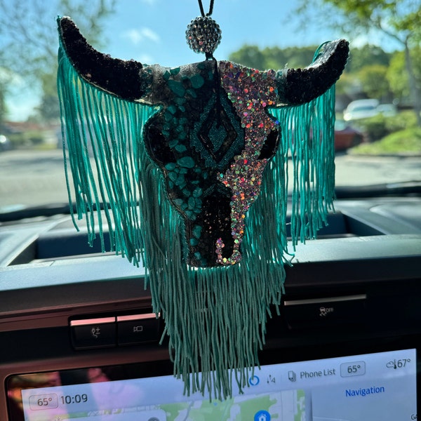 Large Aztec Bull Car Freshie, Freshie, Read Item Description for Size ...