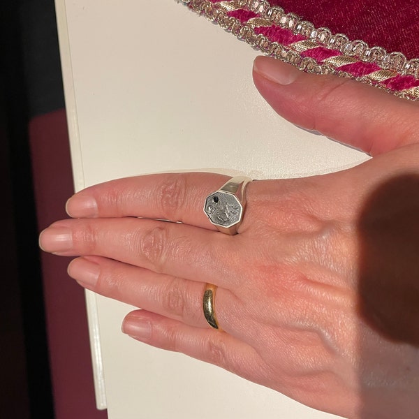Amethyst Halloween Dead Man's Ring, Skeleton İn the Grave, Amethyst Men ...
