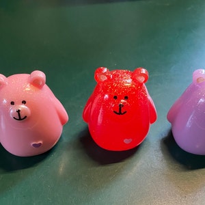 Cute Bear Desk Buddy Figurine Kawaii Paperweight Cute Desk Decor Cute ...