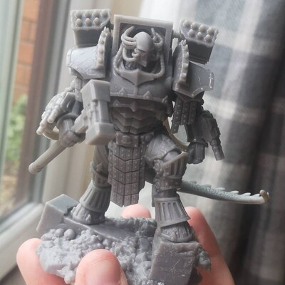 Custom Miniature Mechanical Hell Demon King 3d Printed, Official Game ...
