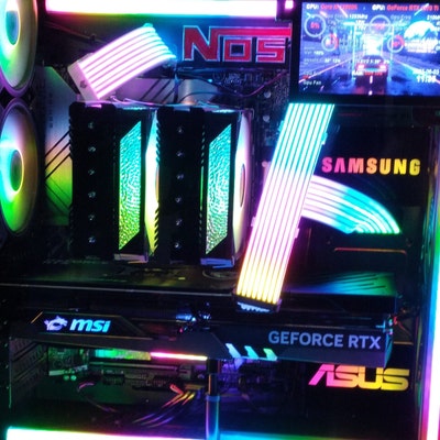 Custom Pc Plate Gaming Computer Custom RGB Psu Cover Plate - Etsy