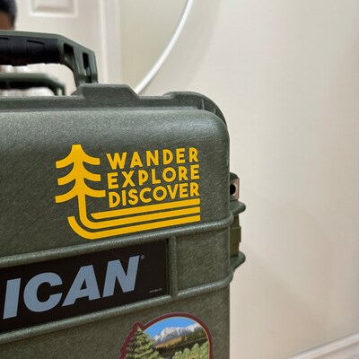 DECAL long Way Home Vinyl Decal Nature Decal Adventure Decal Car Window ...