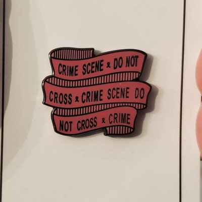 Forensic CSI: Body Outline Crime Scene Pin Gift - Etsy