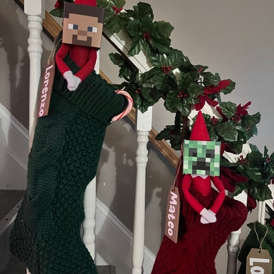 Classic Minecraft Characters Heads Easy Elf Idea Elf Survival Digital ...