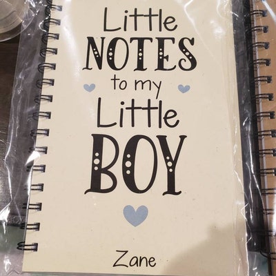 Little Notes to My Little Boy, Baby Keepsake Gift, to My Son, Journal ...
