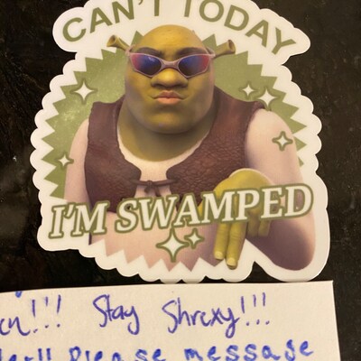 I'm Swamped Sticker Decal Waterproof & UV Resistant, Meme, Funny ...