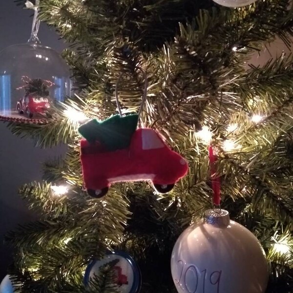 Set of 3 Handmade Felt and Sequin FISH Ornaments 3 1/2 X 2 1/2" - Etsy