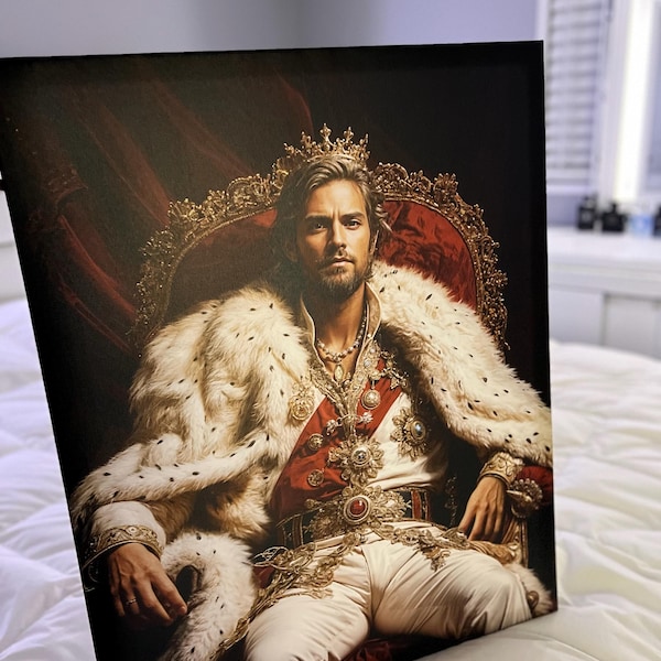 Custom Mafia Boss Portrait, Custom Portrait Gift, Unique Gift for Dad ...