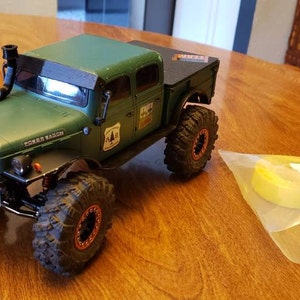 1/18 Crawler Pick-up Bed Cover compatible With Traxxas Trx-4m Ford F ...