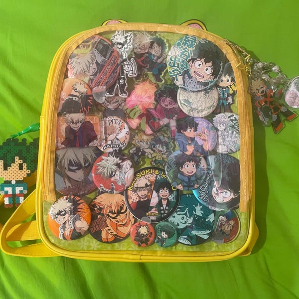 Crossbody Pin Display Ita Bag - Etsy