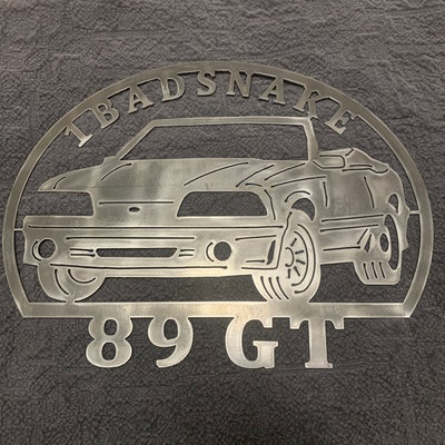 1987 1988 1989 1990 1991 1992 1993 Pony Car Garage Metal Sign Garage ...