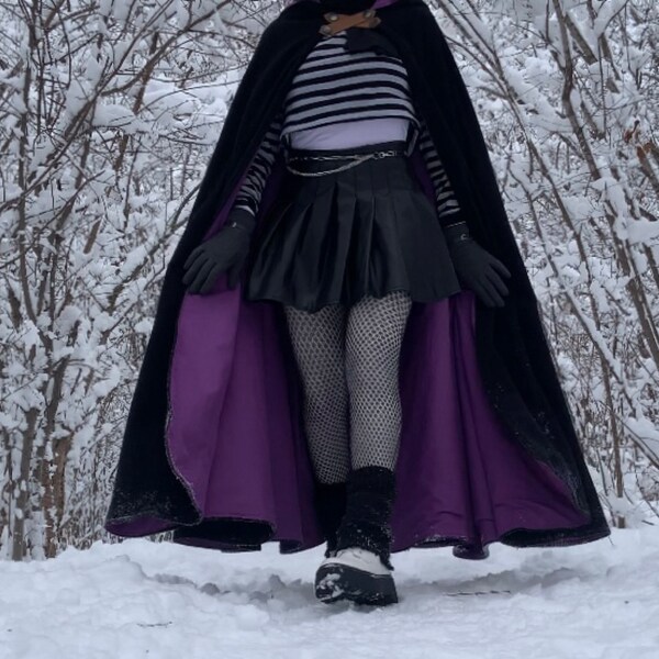 Hooded Cloak With Arm Slits, Medieval Cloak, Viking Cloak, Hooded Cape ...